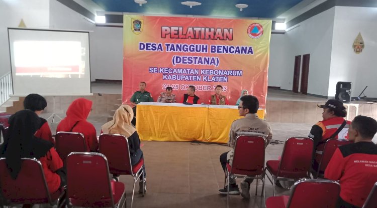 Pelatihan Desa Tangguh Bencana (DESTANA) Se-Kecamatan Kebonarum ...